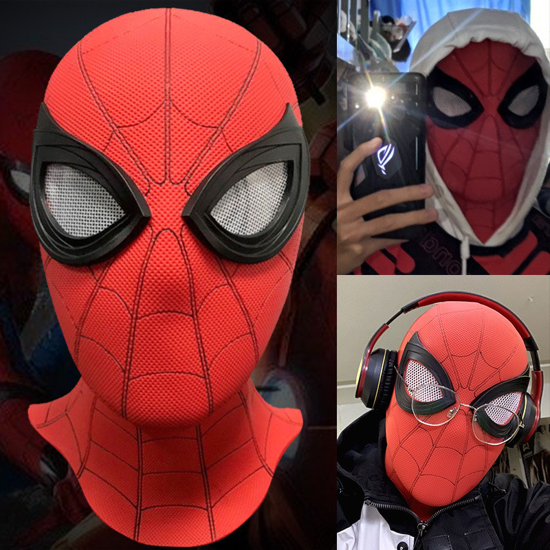 Spider ♡ Avengers Man Mask Hero Expedition Marvel Same Style Cosplay ...