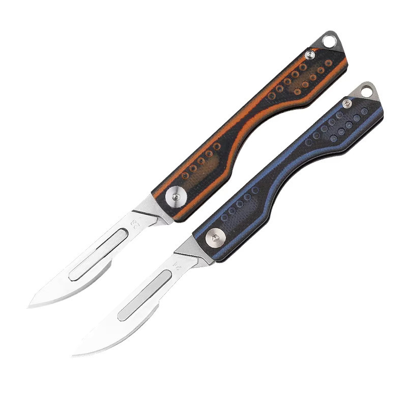 2024 Hot Selg High Quality Mini G10 Handle Portable EDC Folding Key ...