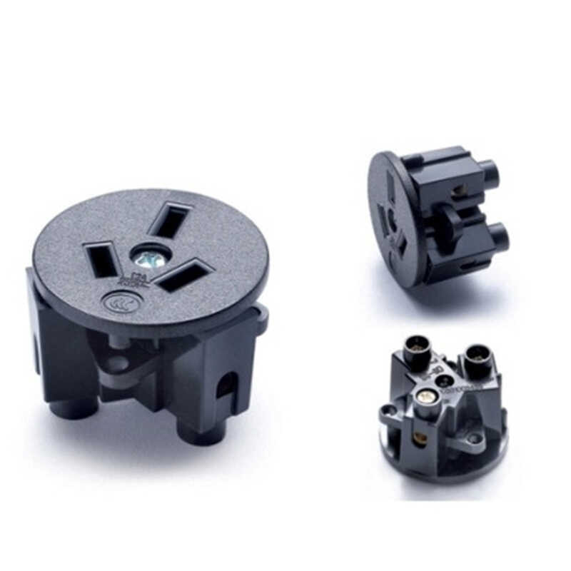 Circular national standard desktop power socket, national standard card ...