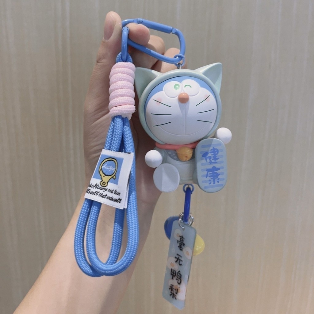 【Fast shipping】 doraemon keychain/Doraemon/ blind box Full of Blessing ...