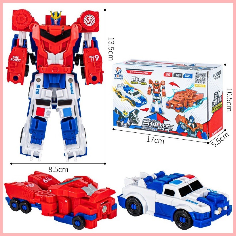 2 in 1 Transformers Toys for boy Voltron Collision Combination Cool ...