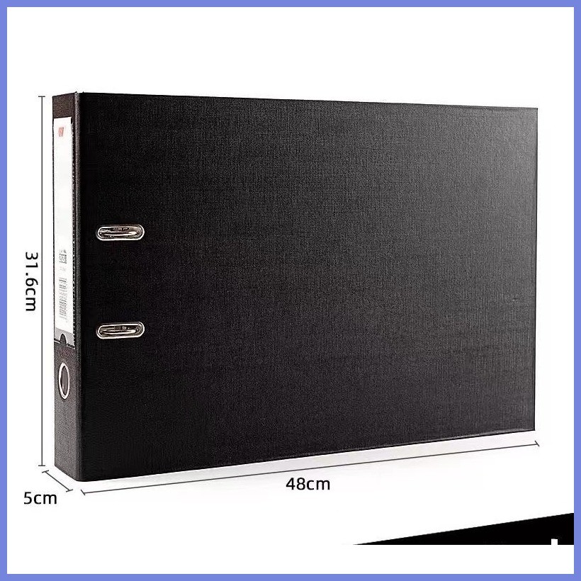 COD Horizontal 3 inch Lever Arch File Folder Extra Long A3 A4 clear ...