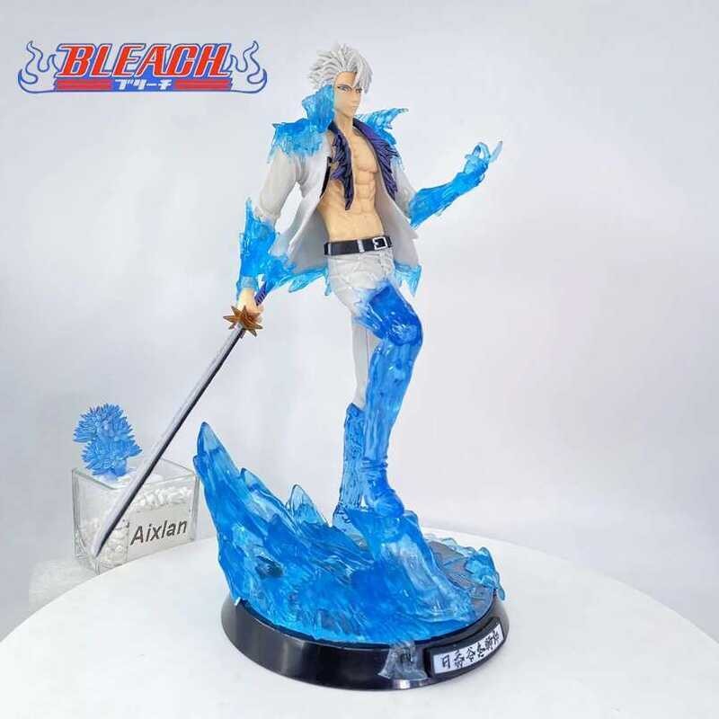 BLEACH 29Cm Anime Figure Hitsugaya Toushirou PVC Action Figure ...