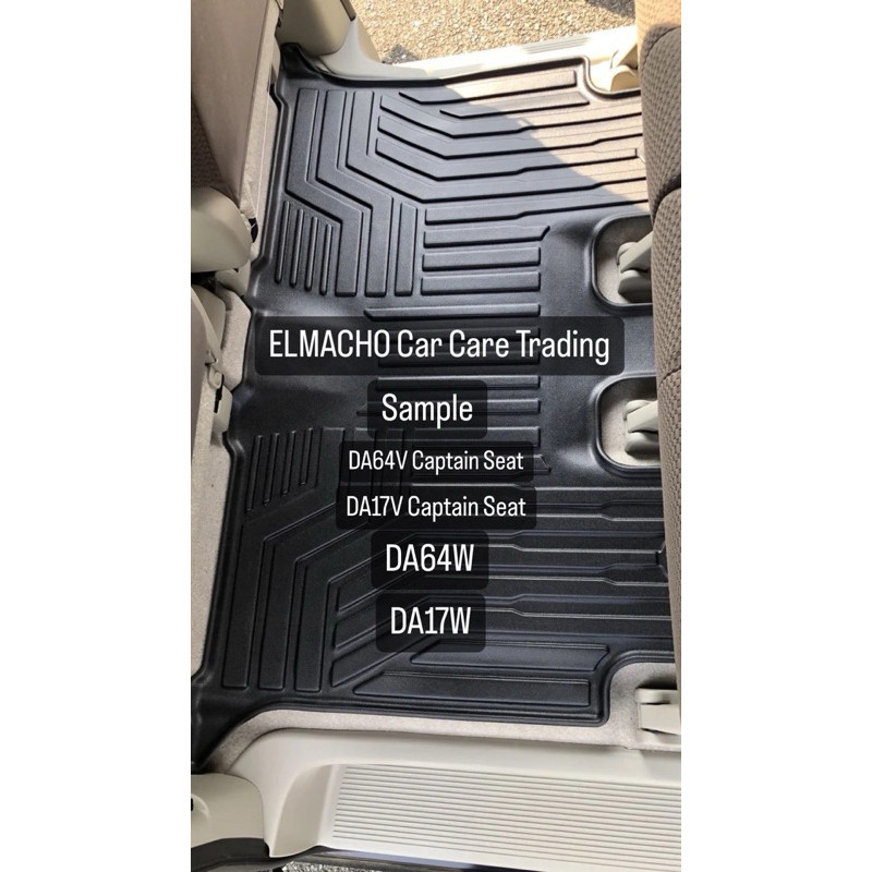 Deep Dish Matting For DA64 & DA17 Suzuki Every Minivan | Shopee Philippines