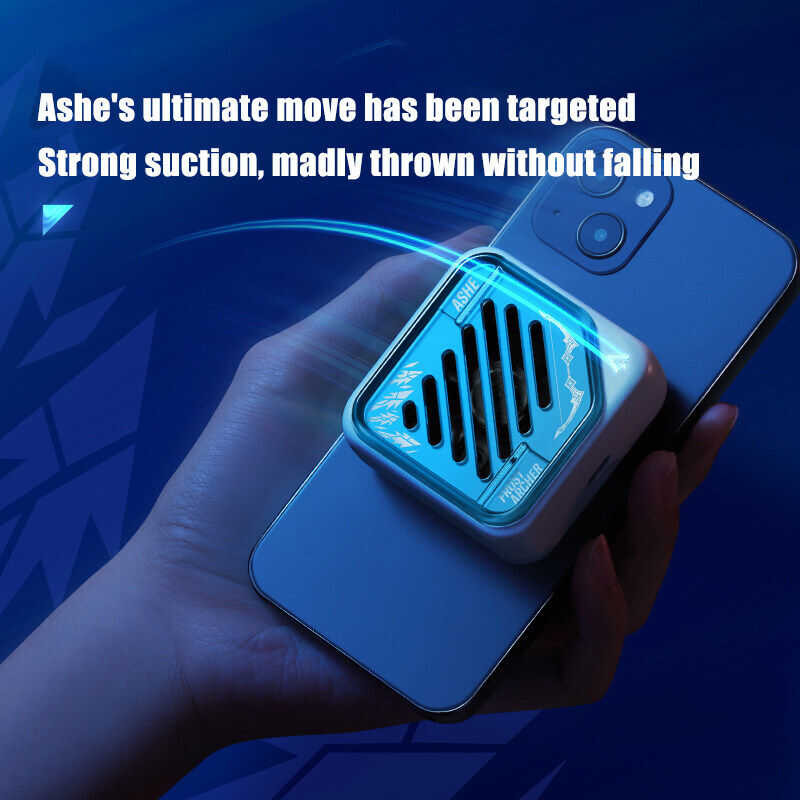 Magnetic Anker Smartphone Mobile Phone Cooler Coog Fan Gaming Radiator ...