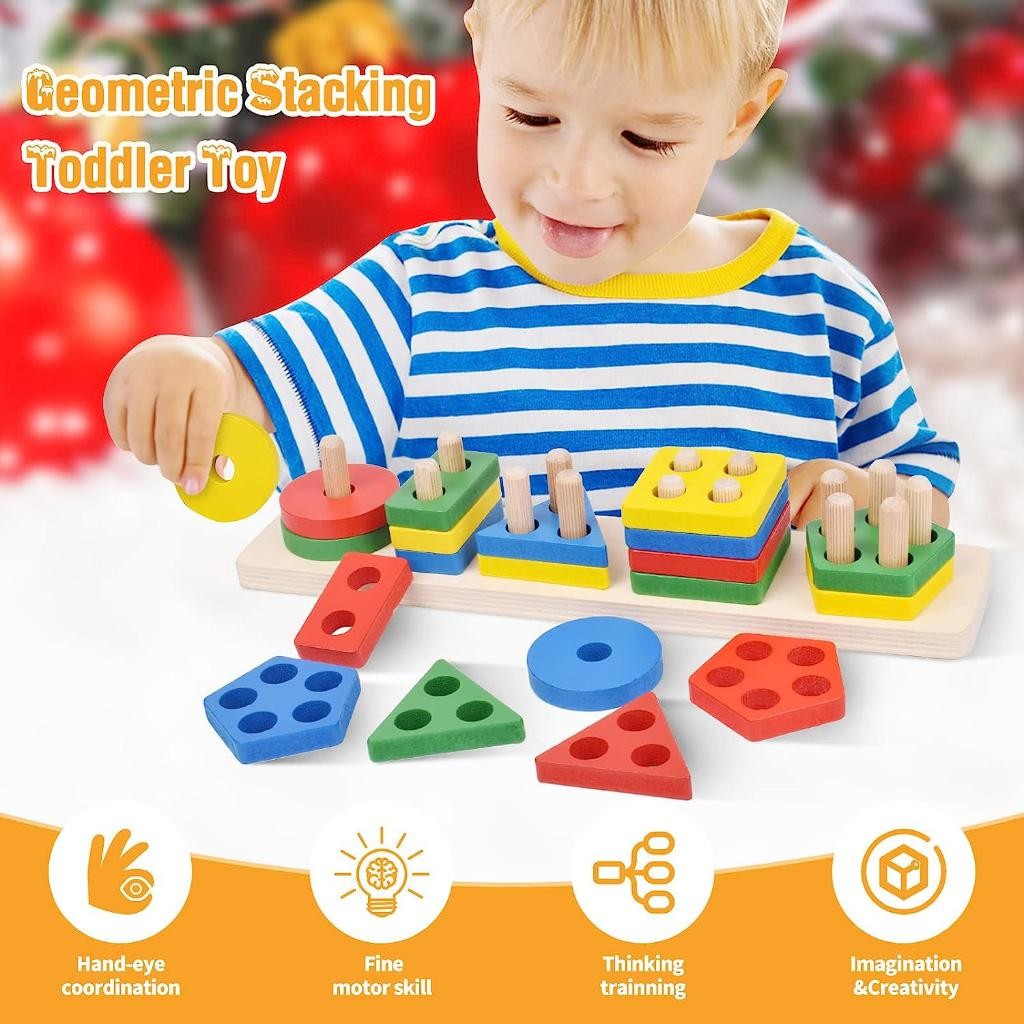 Puzzle Toys - Educational Wooden Puzzles for Kids | Shape & Color ...