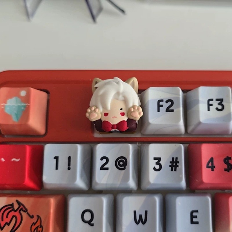 Love And Deepspace Keycap Cute Cartoon MX Switch Mechanical Keyboard ...