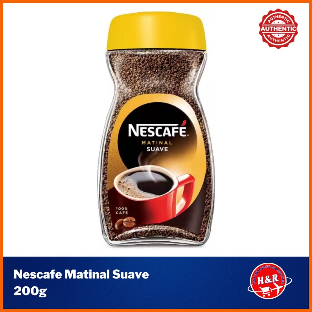 Nescafe Matinal Suave Instant Coffee - 200g | Shopee Philippines