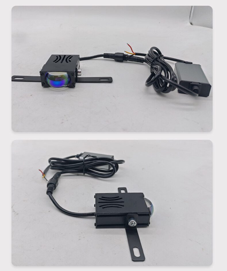 Car Center Grille Light Car LED Center Light Two Color Spotlight ...