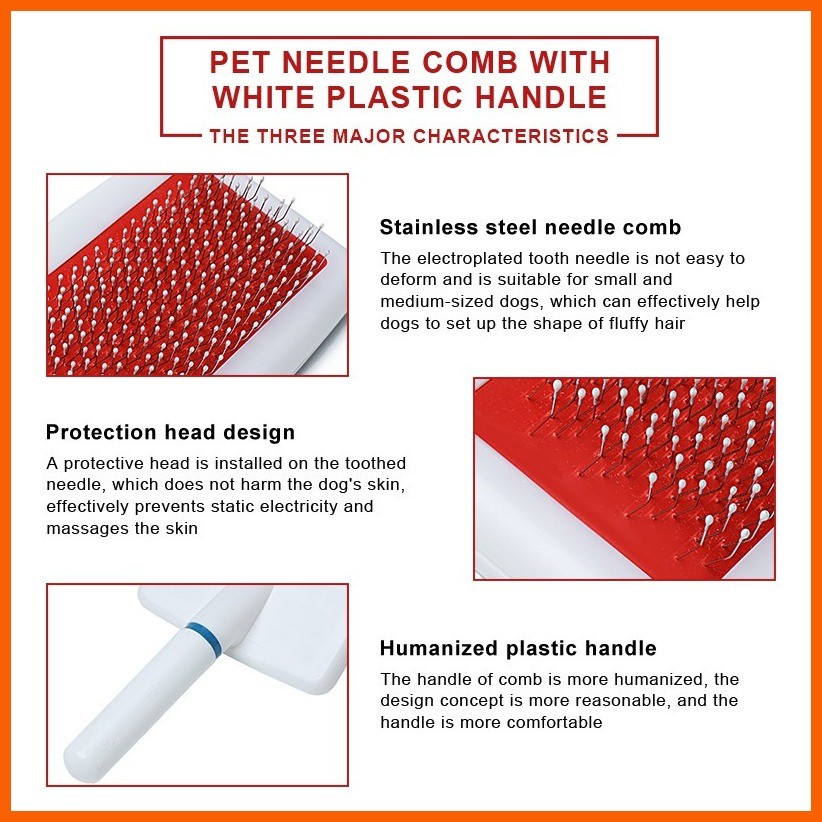 Pet Dog & Cat Furr Comb Furr Brush Massage | Shopee Philippines