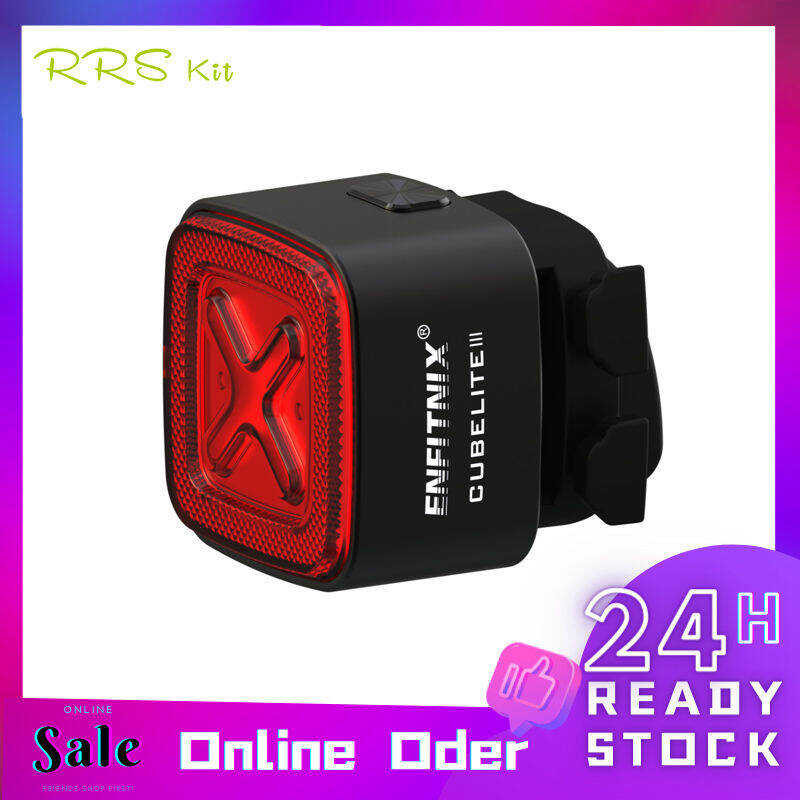 Cubelite ENFIIX ⅲ Smart Ipx6 Waterproof Cordless 30Lm Ultra Bike Tail ...