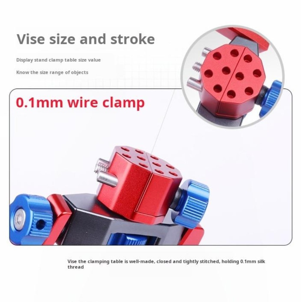 Adjustable Angle Hand Held Bench Clamp Paint Handle Detachable MINI ...