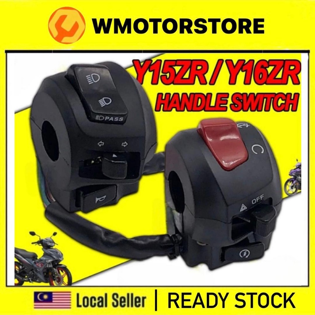 Yamaha Y15 Y15ZR V2 Handle Switch HANDLE SUIS KIRI KANAN RIGHT LEFT ...