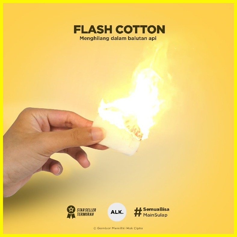 Flash Cotton (Burn Cotton Magic Tool) | Shopee Philippines