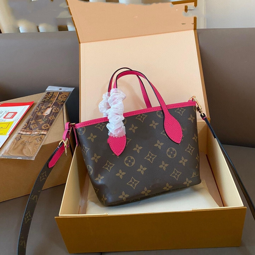 [Zivy Boutique] Mini Neverfull Tote Bag Shoulder Messenger Bag | Shopee ...