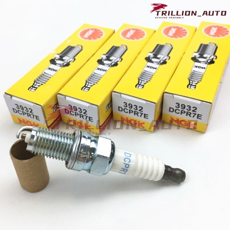 4PCS Spark Plug Sparkplug (DCPR7E)3932 For Suzuki Multicab F6A Toyota ...