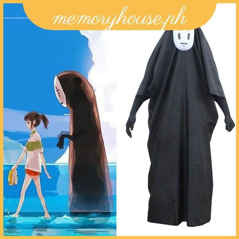 Kaonashi | Faceless | No Face Man Costume | Spirited Away Complete ...