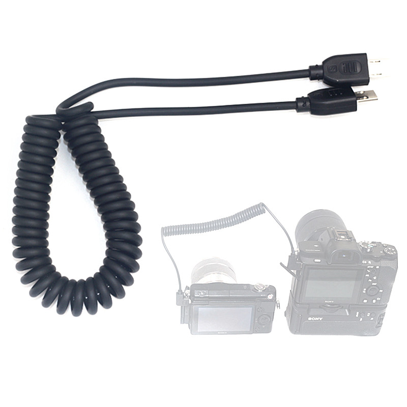 To Multi USB S2 Shutter Release Dual-Camera Sync Cable For Sony Rx0 A9 ...