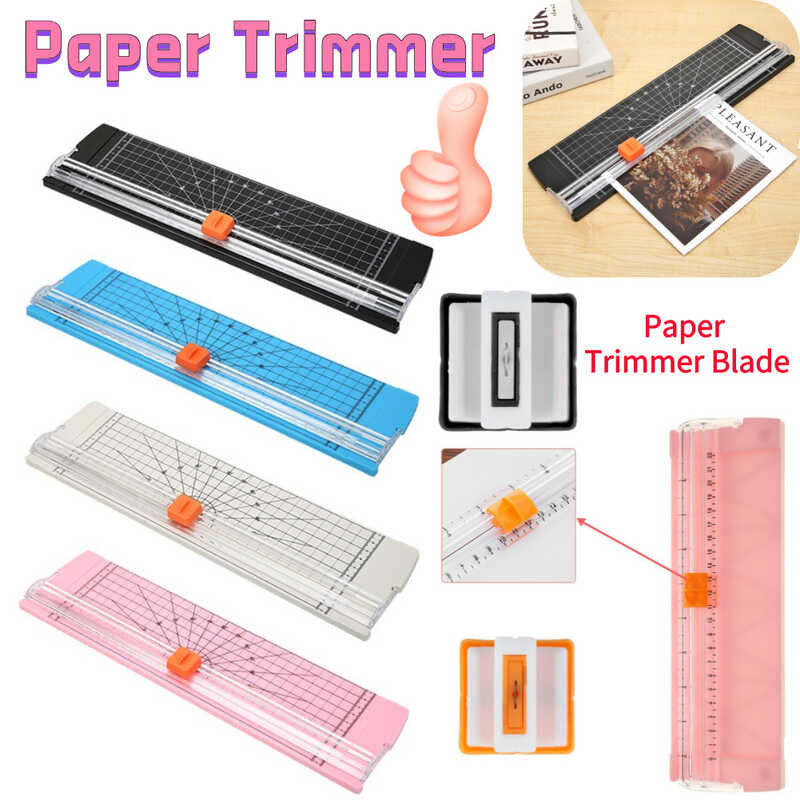 Cutter With Guillotine Pull-Out Ruler Light Paper Cut For Photo ...