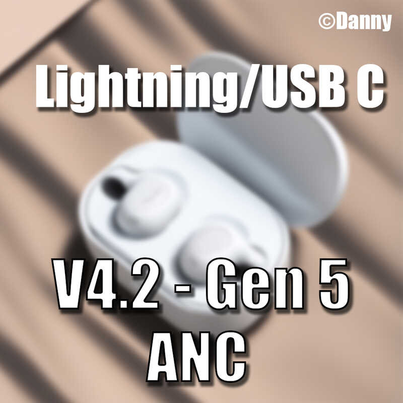 Danny V4.2 Ultra Earbuds TWS ANC Bluetooth Earphones,Touch Control ...