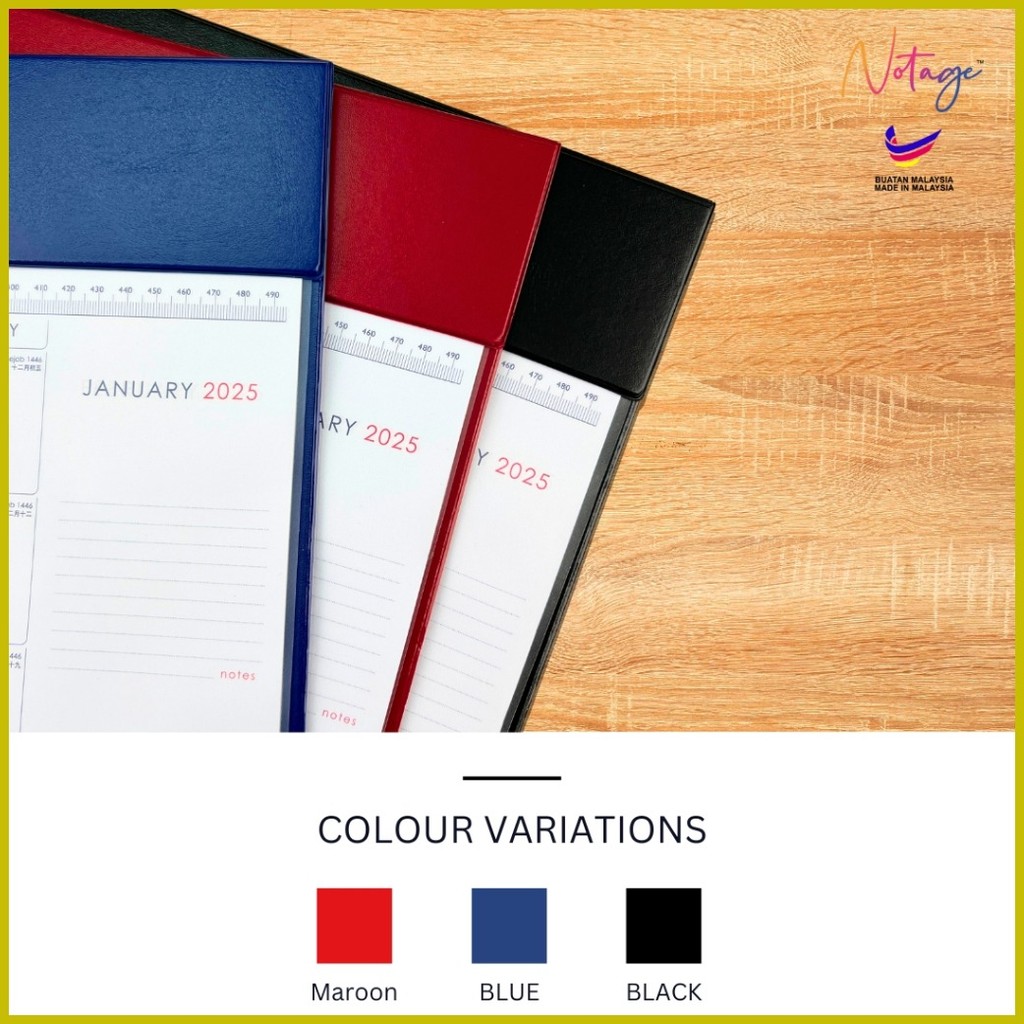 ☂ [Large] Table Planner 2025 PVC Diary For Large Planner Meeting ...