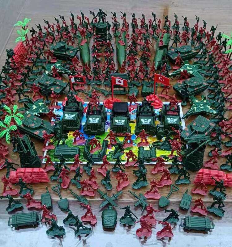 World War II Model 307 pieces Military Set Small Plastic Children's Toy ...