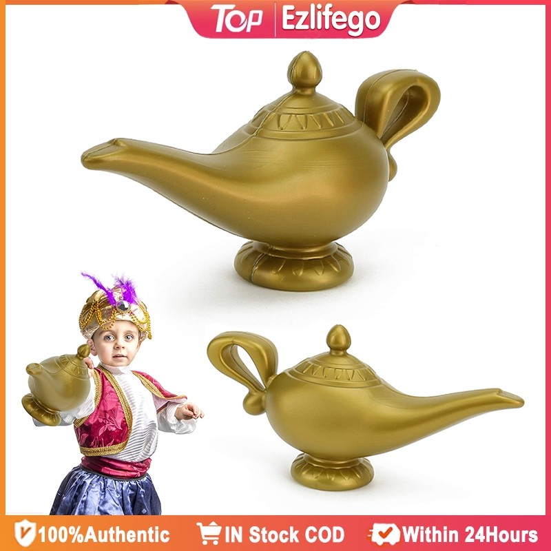 Arabian Genie Oil Lamp Vintage Legend Aladdin Magic Lamp Wishing Light | Shopee Philippines