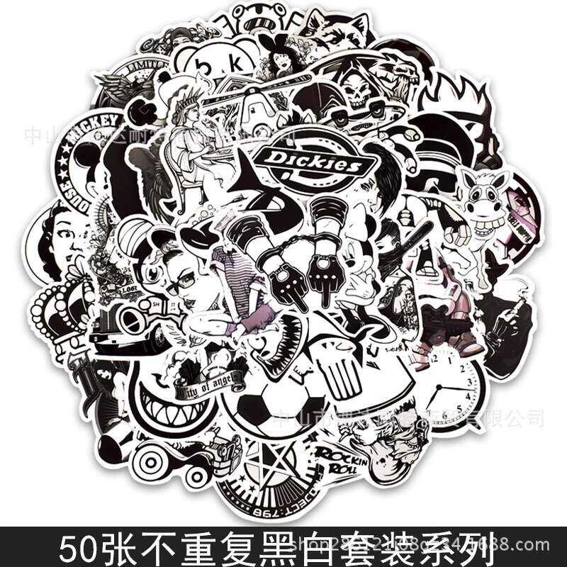 Personalized modification motorcycle helmet waterproof body stickers ...