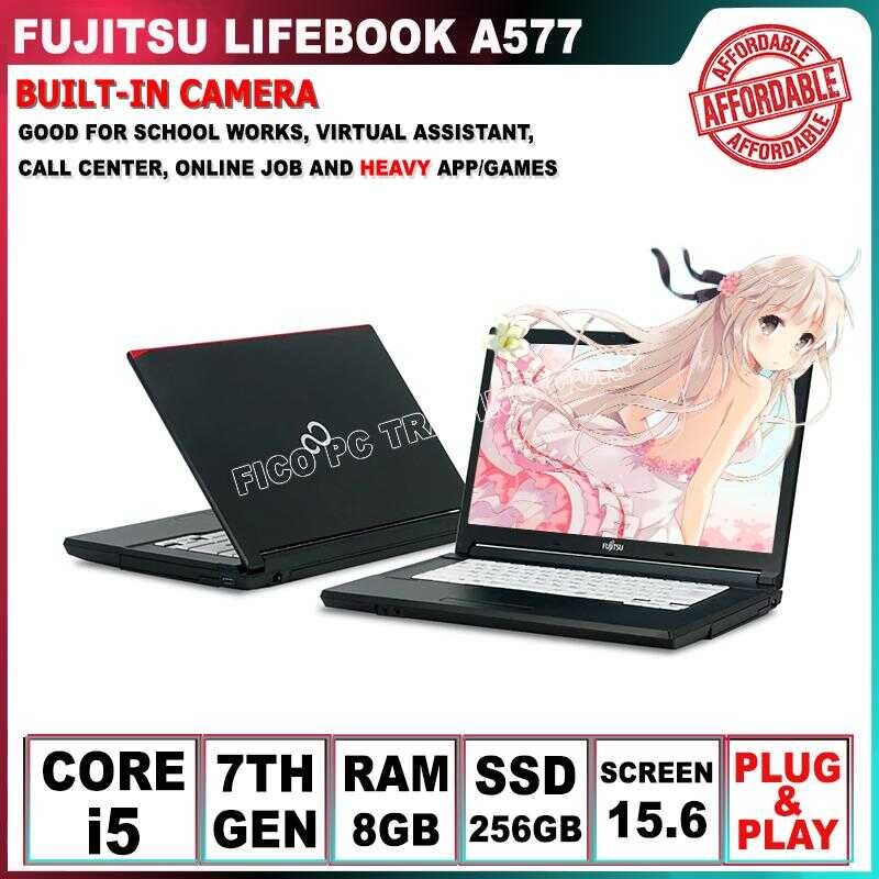 A0c Fujitsu Lifebook A577 15.6 Inches Core I5 7Th GEN Ddr4 8Gb RAM ...