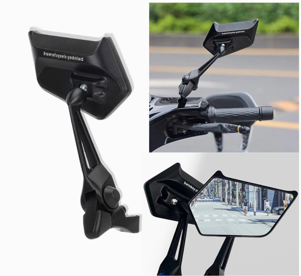 Motorcycles V8 Rearview Mirror Full Alloy Side Mirror Non Graded ...