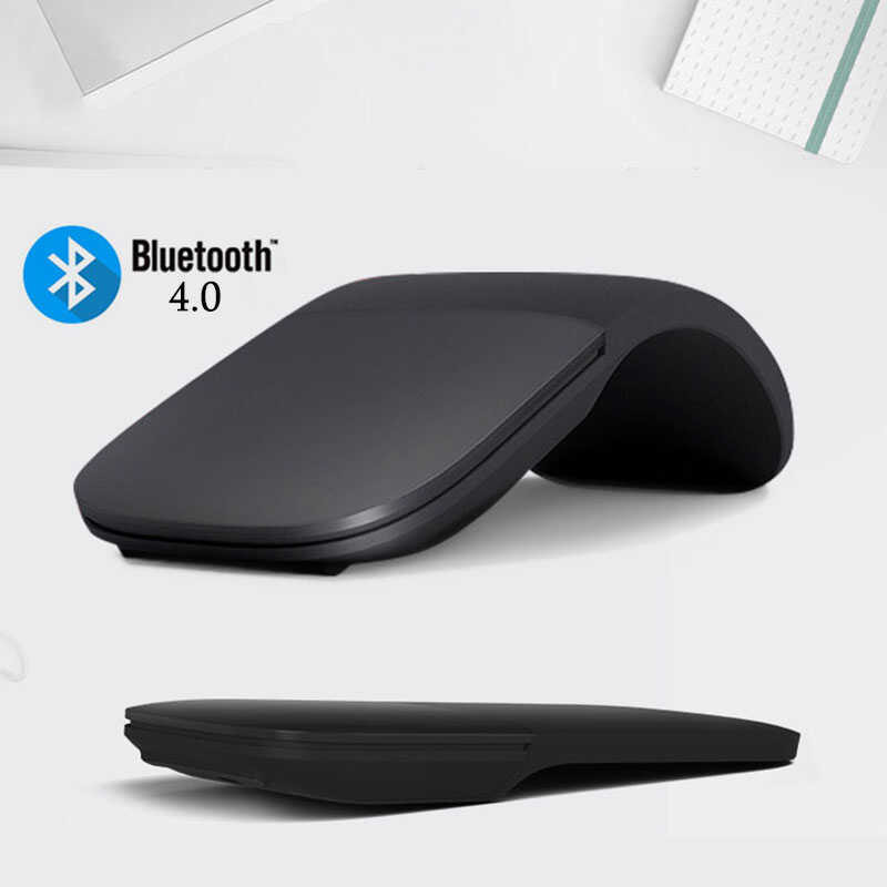 Bluetooth Folding Wireless Arc Touch Roller Computer Silent Mouse ...