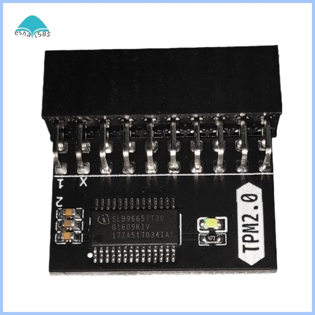 LPC 20pin Encryption Security Module Board Remote Control TPM2.0 LPC 20 Pin Motherboards Card ...