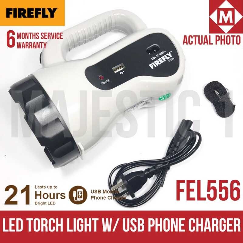 LY Firefly Fel556 Powerful LED Torch Light Gamit Ang USB Phone Charger ...