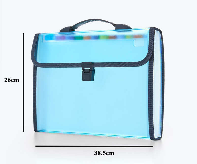 LY Pagpapalawak Ng File Folder Er Thick Gamit Ang Handle Transparent ...