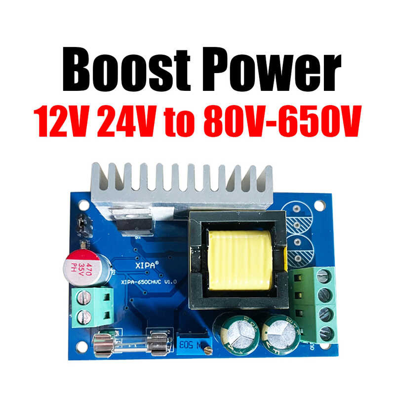 Dc-Dc 3 Ac Boost Converter Input 12-30V Output 80V-650V 170V 200V 300V ...