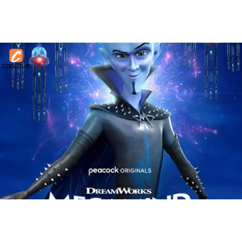 Anime Movie Megamind Cosplay Clothing Full Set Costume Suit For Man ...