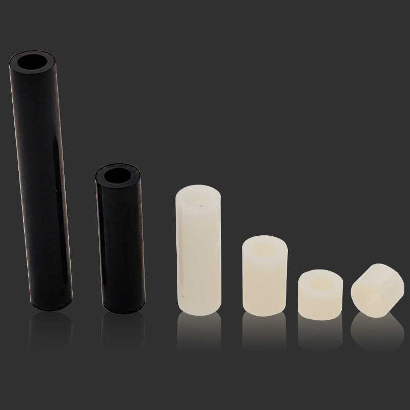 Isolation plastic cylinder hollow straight through column spacing ...