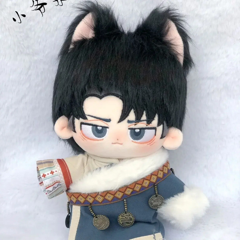 20Cm Levi Ackerman Dress-Up Cotton Dolls Anime Attack On Titan Plush ...