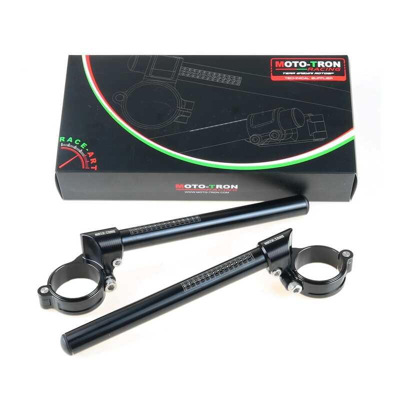 Motorcycle CNC Moto-Tron Handlebar On Ons Fork Handle Bars Clip Ons For ...