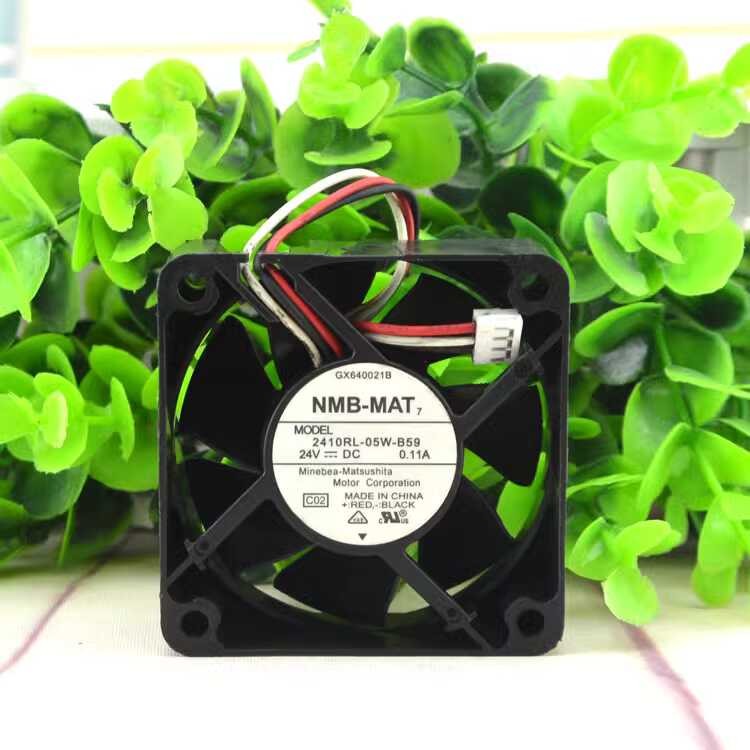 NMB 6025 24V 0.11A 2410Rl-05W-B59 6Cm 3-Wire Detection Alarm Inverter ...