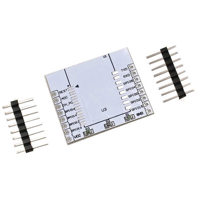 Serial WIFI ESP8266 module adapter board ESP-07 ESP-12 ESP-12E without ...