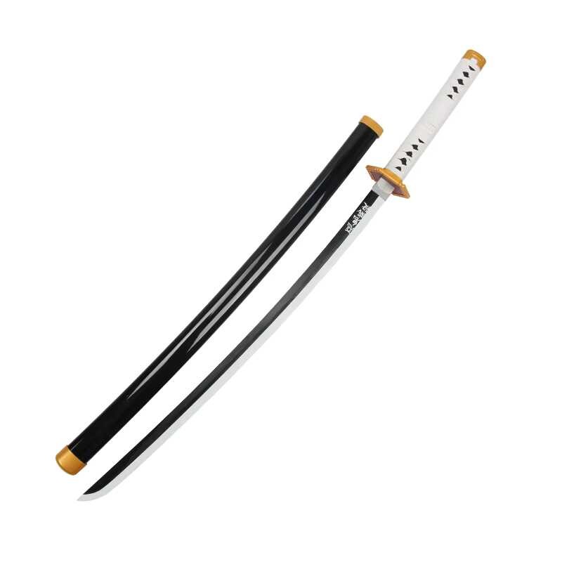 Japanese Manga Demon Slayer Sabito Toy Swords Wood Katana For Cosplay ...