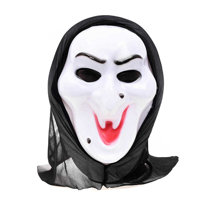 Ghostface Scream Ghost Face Mask Halloween Decorations Costume Creepy ...