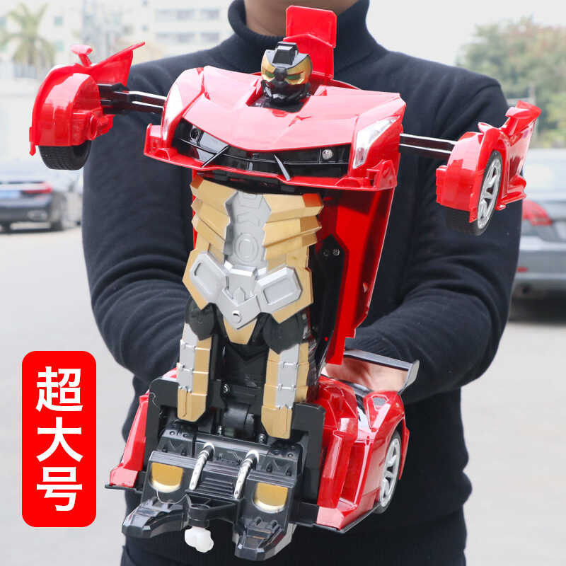 Da Remote Control Car Gesture Sensing 1:12 One Click Transformation ...