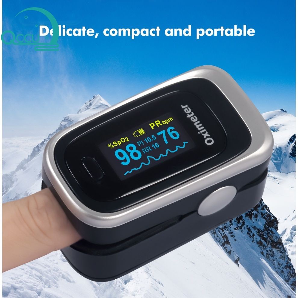 in stock oksimeter oksigen omron pulse oximeter Finger Pulse Fingertip Oled Oximeter SPO2 PR PI ...