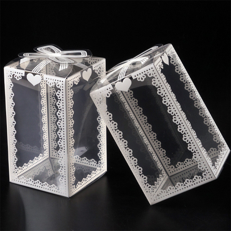 Transparent Gift Box PVC Plastic Clear Packaging Box for Valentine's ...