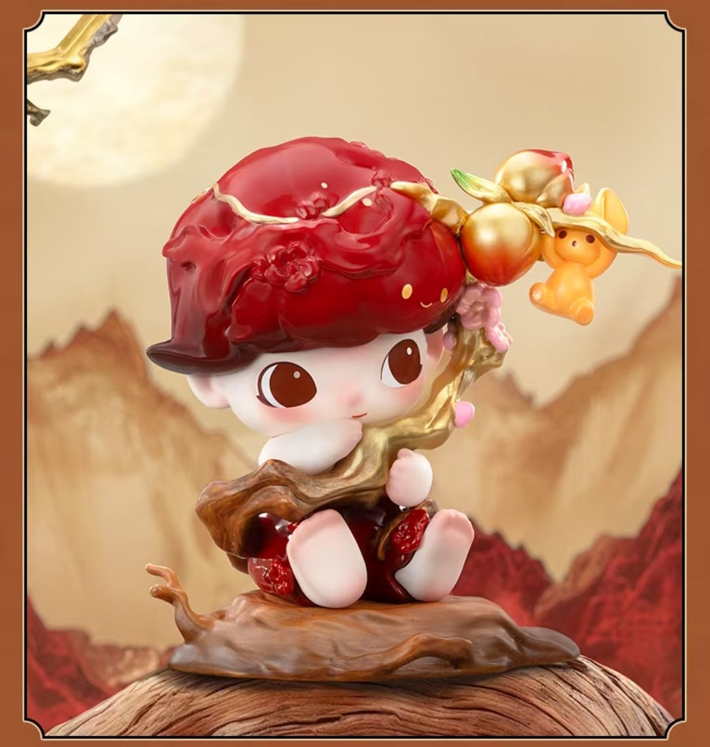 [Ready Stock 100% POPMART Genuine Product] DIMOO Golden Peach Pressed ...