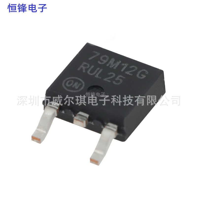 79M12 SOT252 SMT Three Terminal Voltage Regulator MC79M12CDTRKG ...