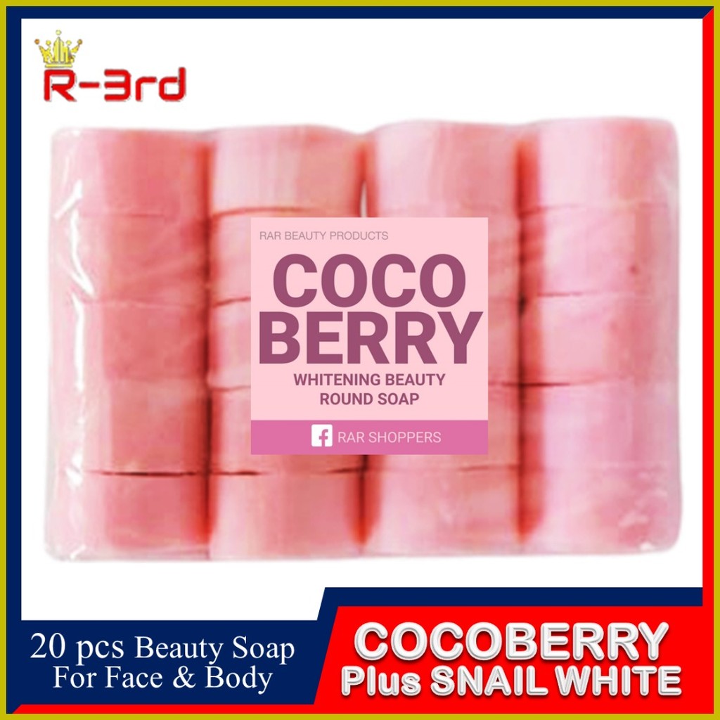 Cocoberry Collagen glass skin beauty soap for face and body 1 pack ...