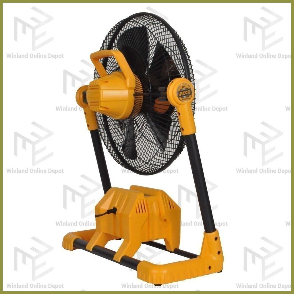 Ingco by Winland P20S 20V Lithium-Ion Cordless Fan CFALI2001 ING-CT ...